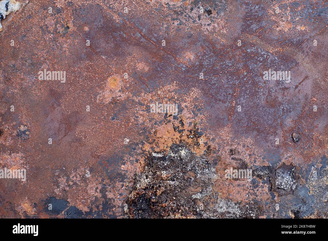 High quality old grunge rusted sheet metal texture, rust and oxidized ...