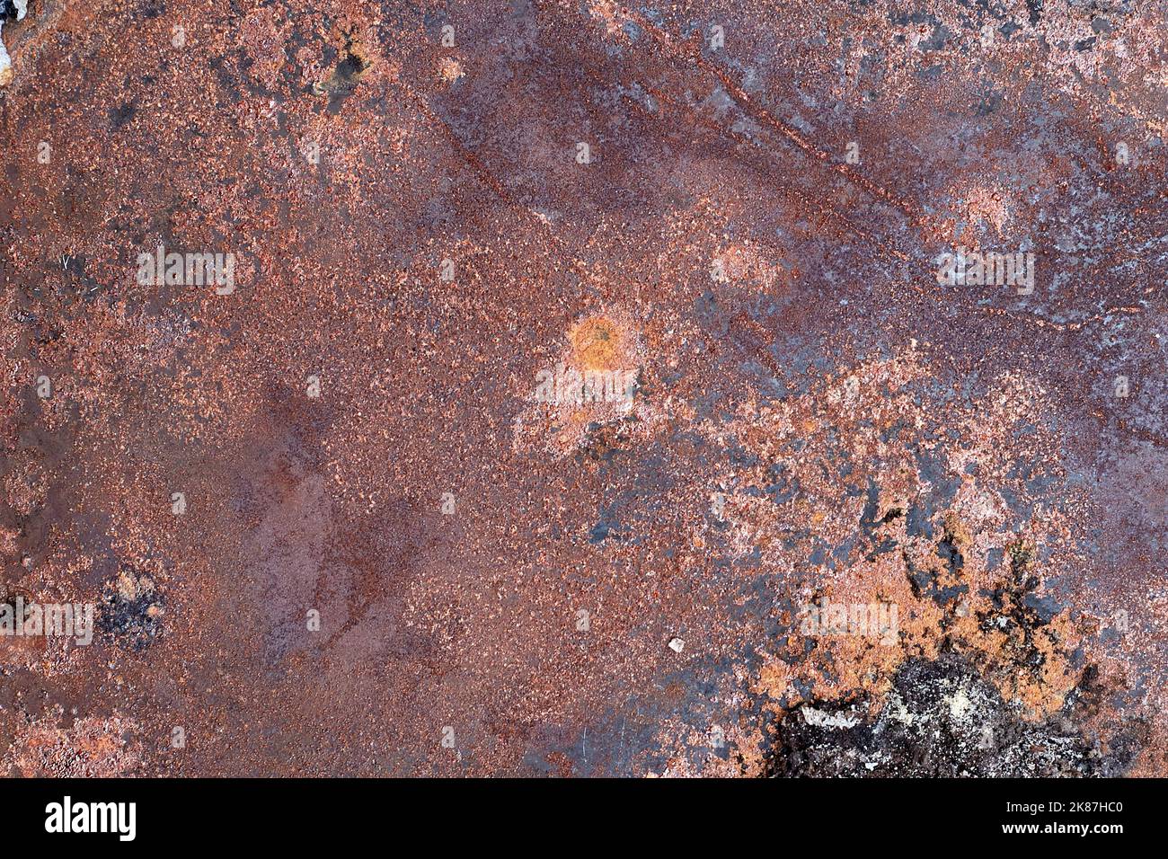 High quality old grunge rusted sheet metal texture, rust and oxidized ...