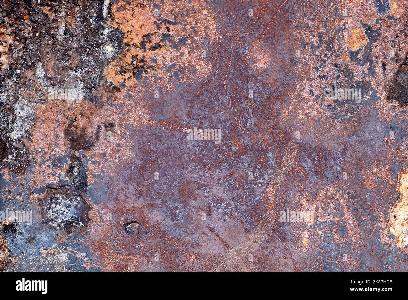 High quality old grunge rusted sheet metal texture, rust and oxidized ...
