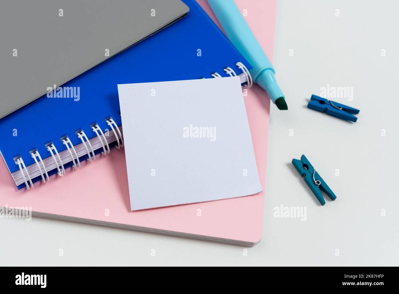 Multiple Assorted Collection Office Stationery Photo With Pens Pencils ...