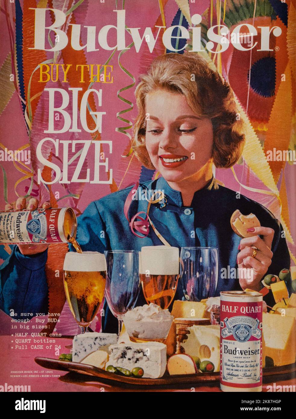 Vintage 20 October 1961 "Life" Magazine Advert, USA Stock Photo - Alamy