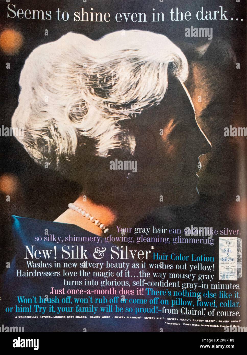 Vintage 20 October 1961 "Life" Magazine Advert, USA Stock Photo - Alamy