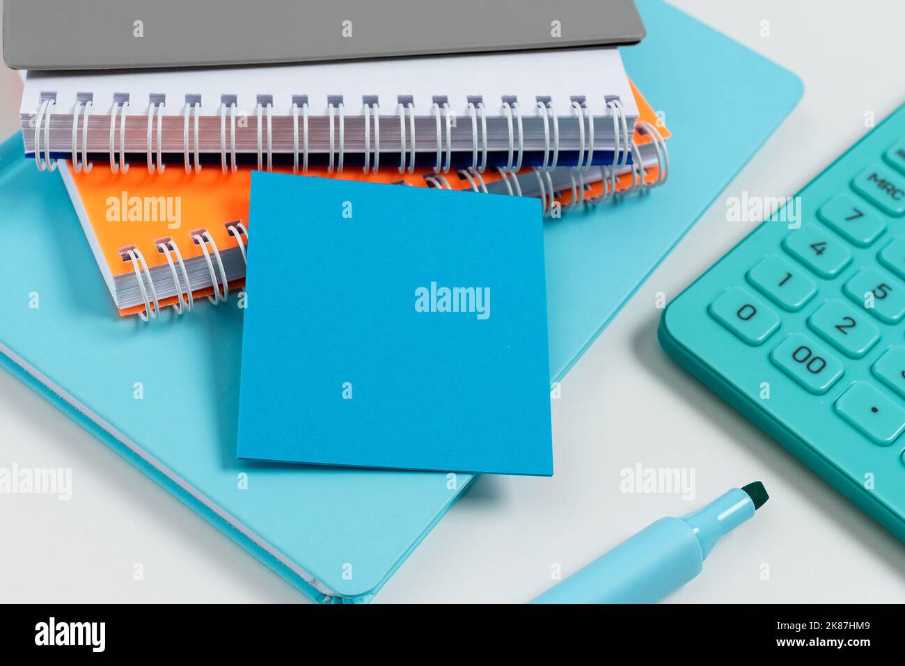 Multiple Assorted Collection Office Stationery Photo With Pens Pencils ...