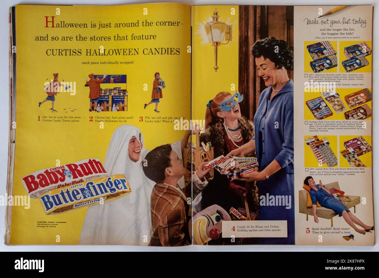 Vintage 20 October 1961 "Life" Magazine Advert, USA Stock Photo - Alamy