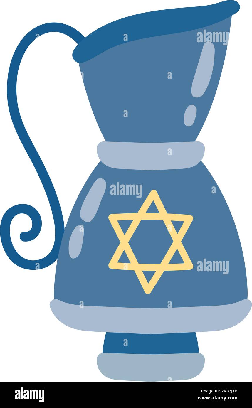 vase with star jewish Stock Vector Image & Art - Alamy