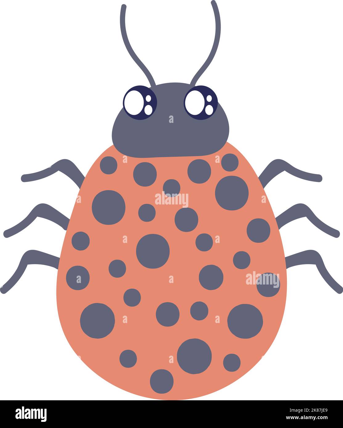 ladybird bug cartoon Stock Vector Image & Art - Alamy