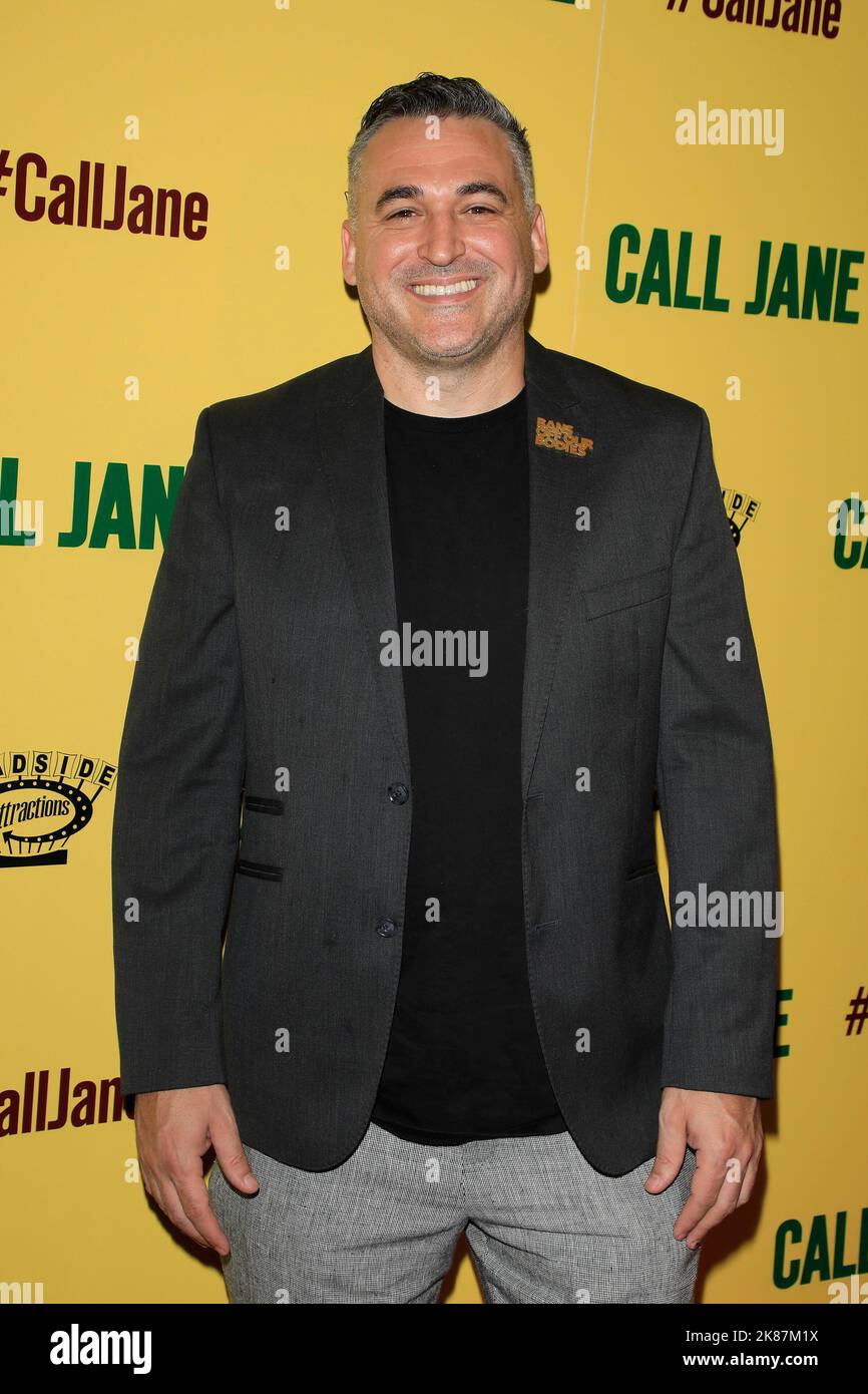 LOS ANGELES - OCT 21: David Wulf at the Call Jane Premiere at the ...