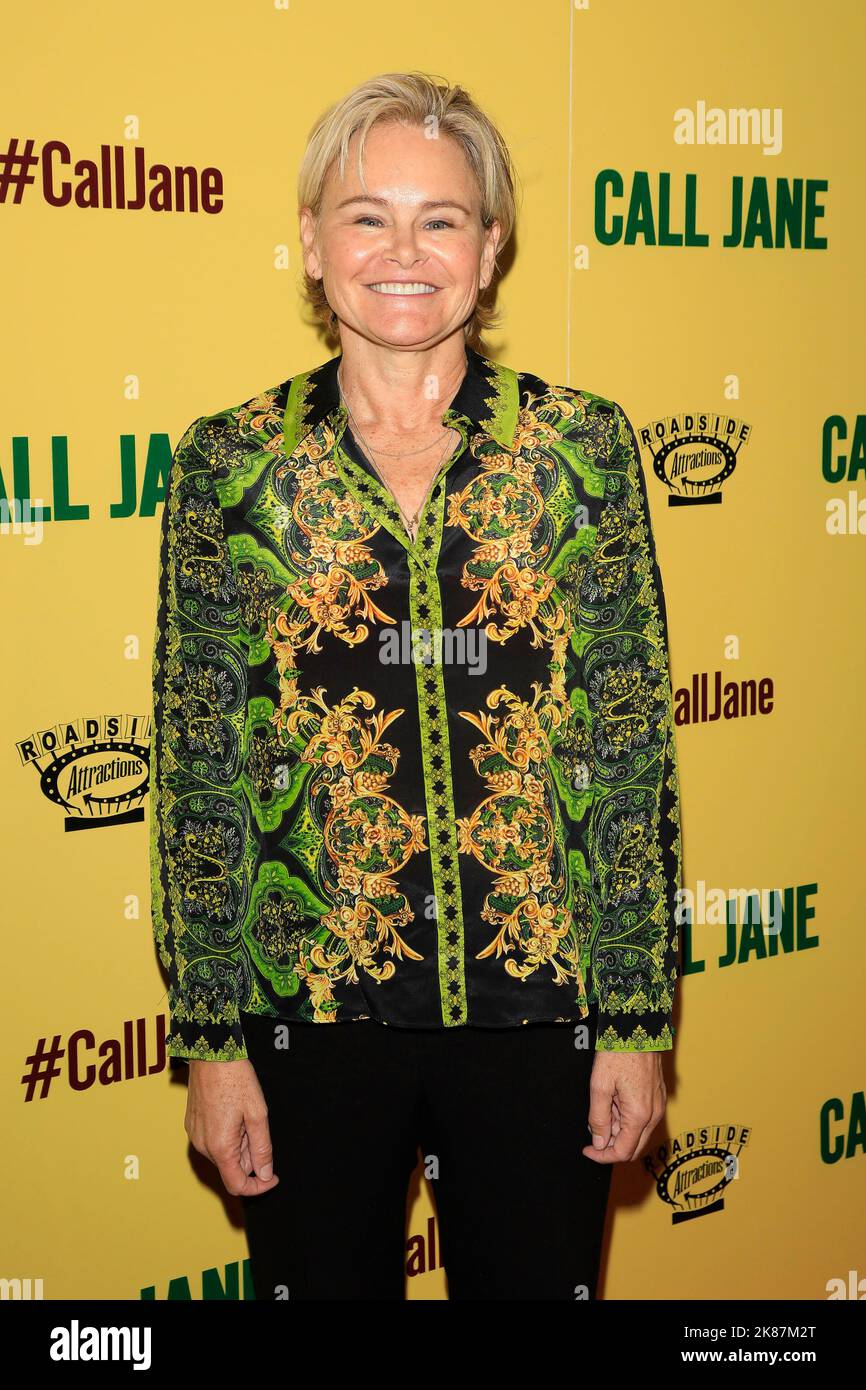 LOS ANGELES - OCT 21: Sue Dunlap at the Call Jane Premiere at the ...