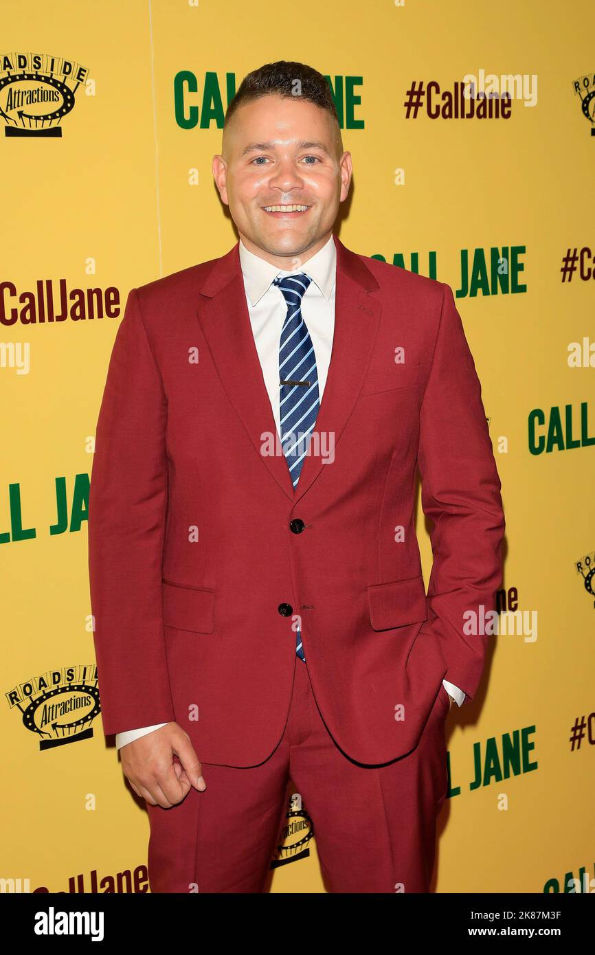 LOS ANGELES - OCT 21: Kevin McKeon at the Call Jane Premiere at the ...