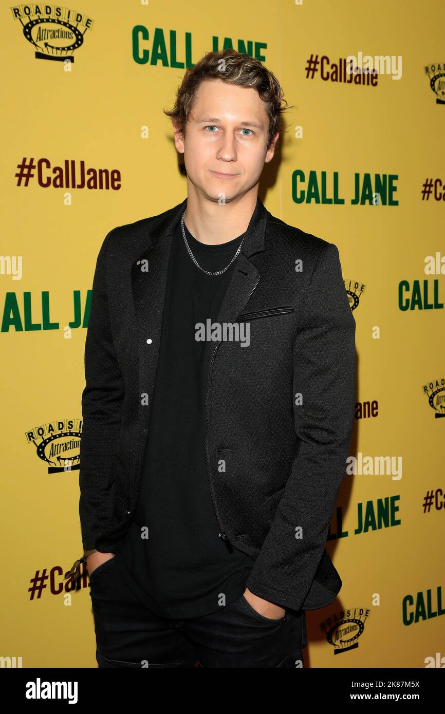 LOS ANGELES - OCT 21: Colby Cote at the Call Jane Premiere at the ...
