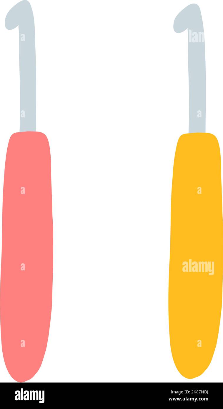 Crochet Hook Cartoon