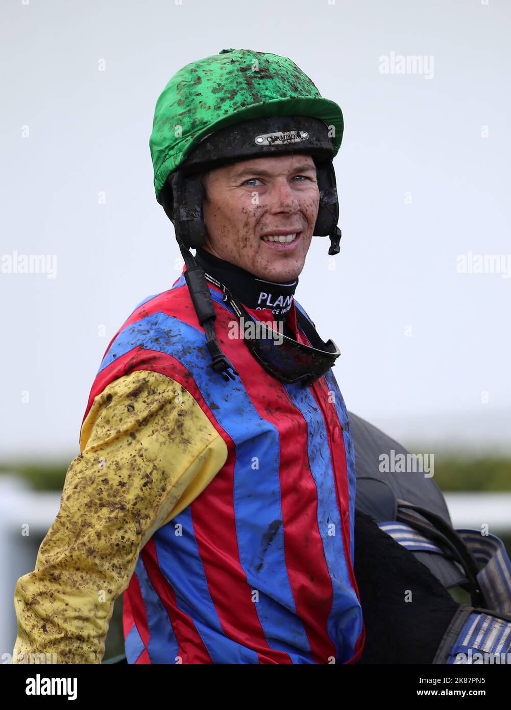 Jockey Lee Edwards at Cheltenham racecourse. Picture date: Friday ...
