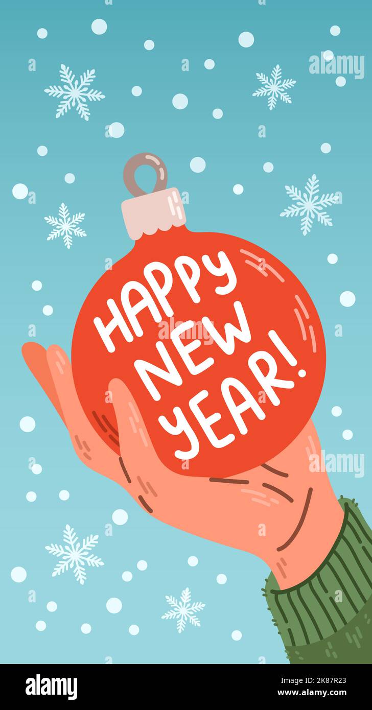 Set merry christmas winter hi-res stock photography and images - Alamy