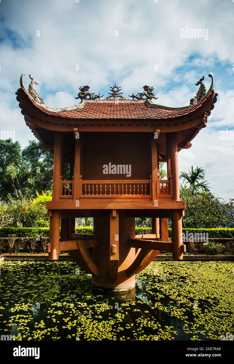 chua Van Duc, Buddhist Temple, da lat, vietnam Stock Photo - Alamy