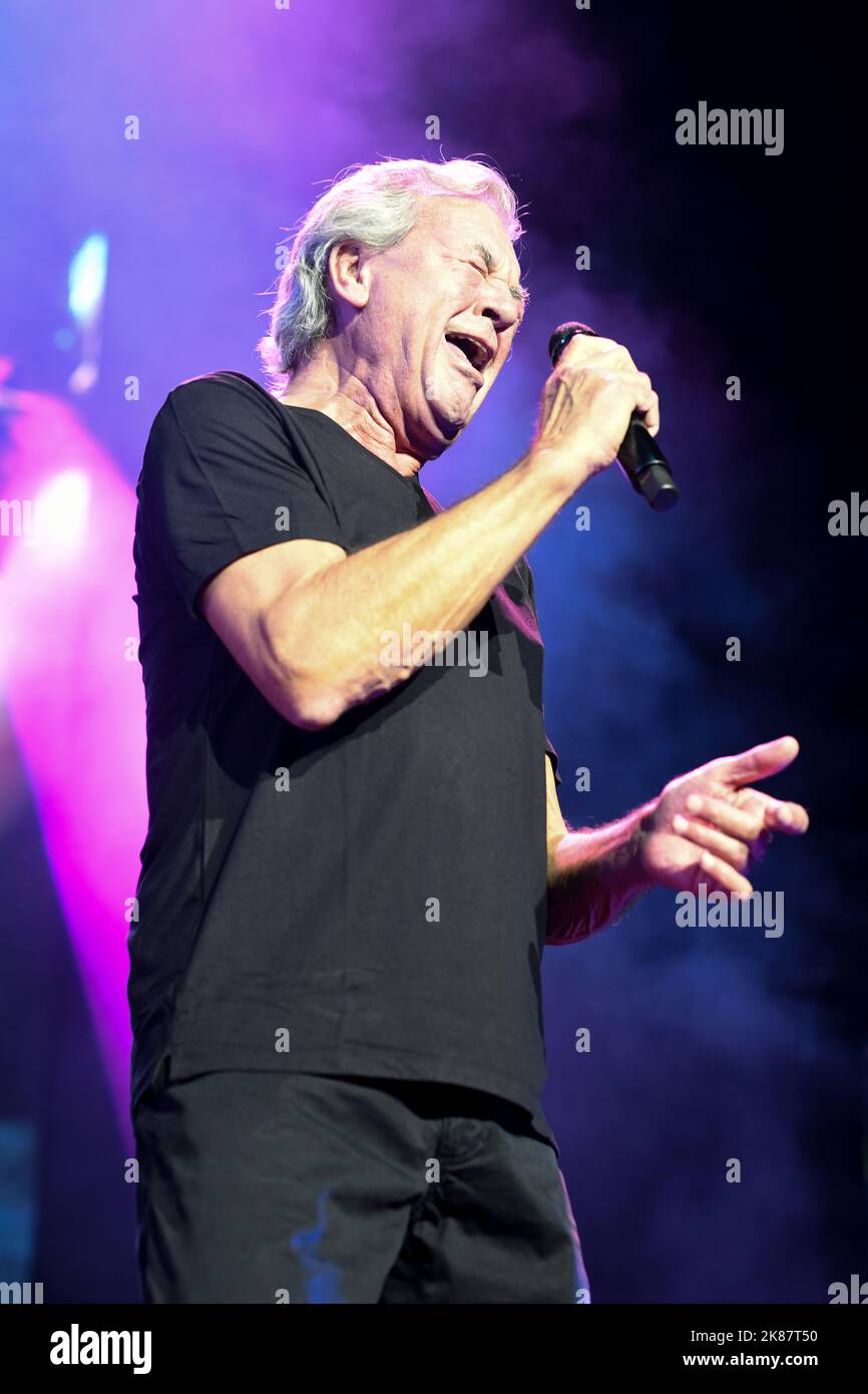 London, UK. 20 October, 2022. Ian Gillan, Deep Purple, performs at The ...