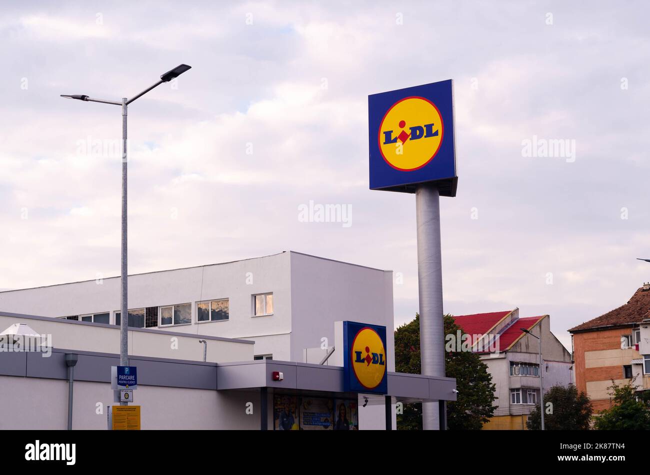 Logo of Lidl. Lidl is a German international hypermarket chain ...