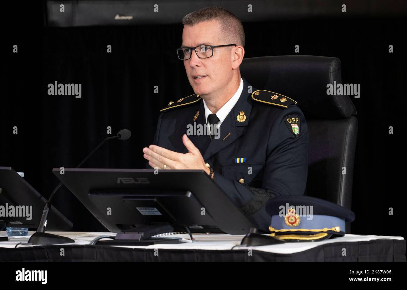 Ontario Provincial Police Supt. Craig Abrams faces cross examination on ...