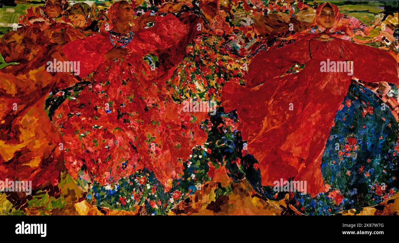 Philip Andreevich Malyavin - Vortex - Whirlwind - 1906 Stock Photo - Alamy