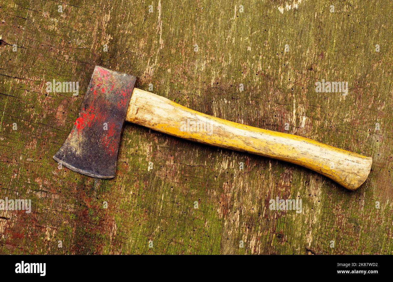 A small hand axe Stock Photo - Alamy