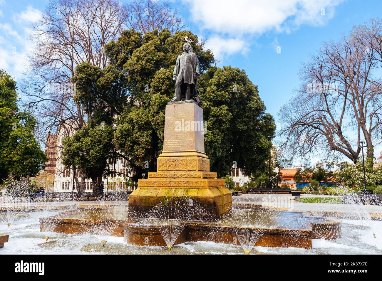 Franklin Square in Hobart Tasmania Australia Stock Photo - Alamy