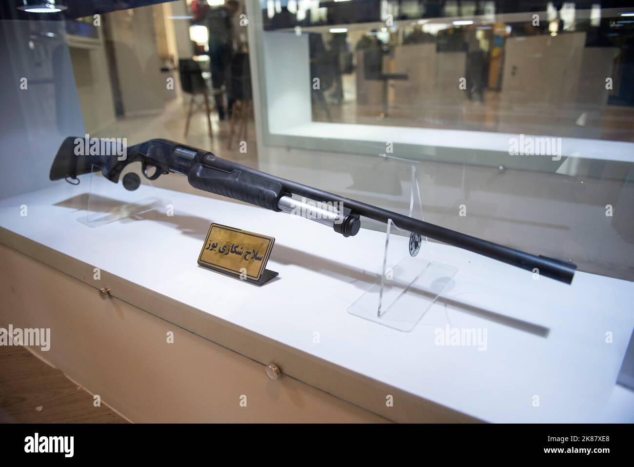 Tehran, Iran. 20th Oct, 2022. An Iranian made Shotgun weapon "yuz" at ...
