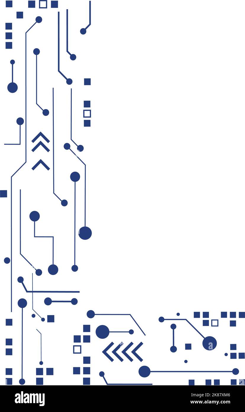 Tech vector font typeface unique design Stock Vector Image & Art - Alamy