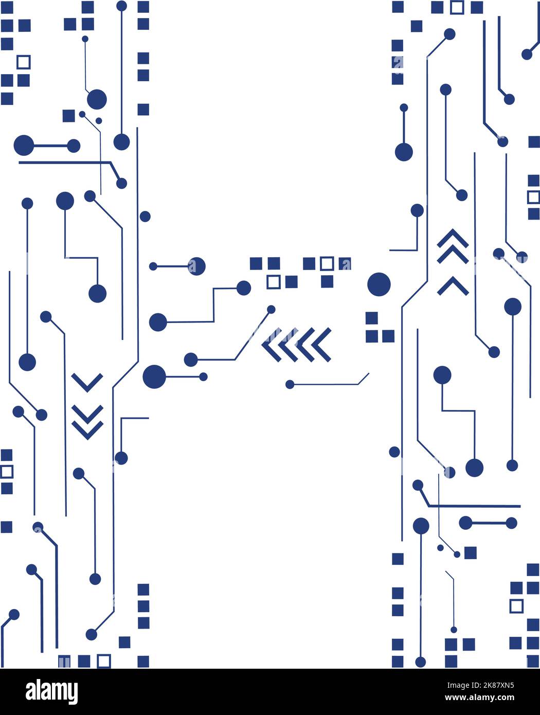 Tech vector font typeface unique design Stock Vector Image & Art - Alamy