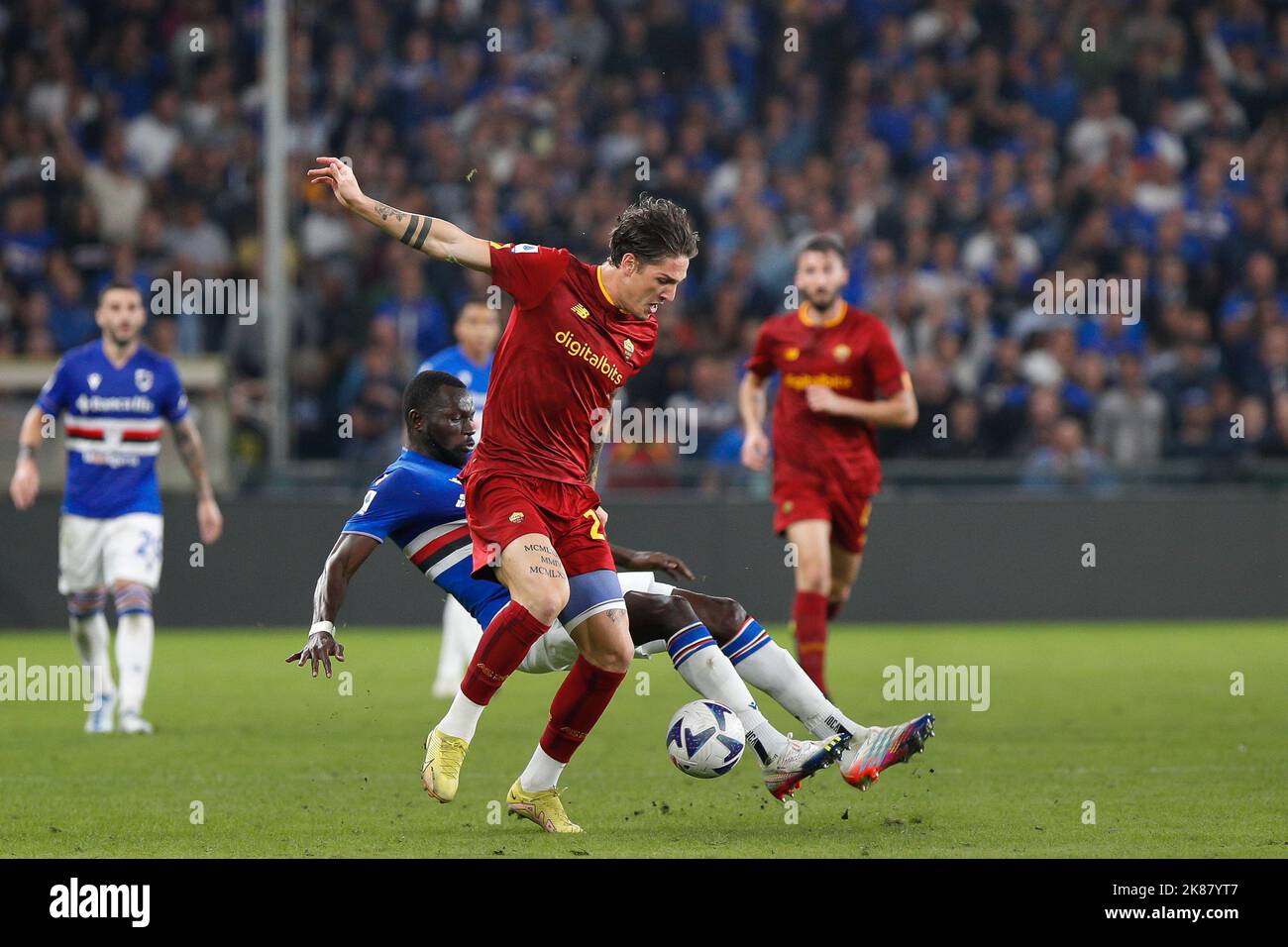 Genova, Italy. 17th Oct, 2022. Italy, Genova, oct 17 2022: Nicolo ...