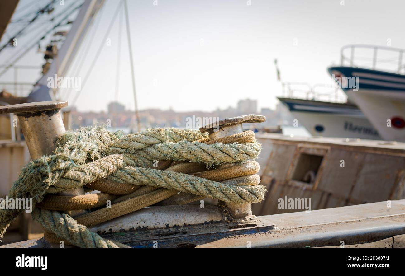 Tied to the pole hi-res stock photography and images - Alamy