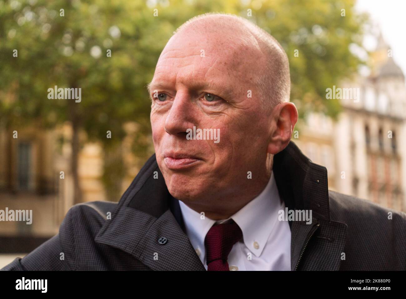 London UK. 21 October 2022 .Matt Wrack (pictured General secretary of ...