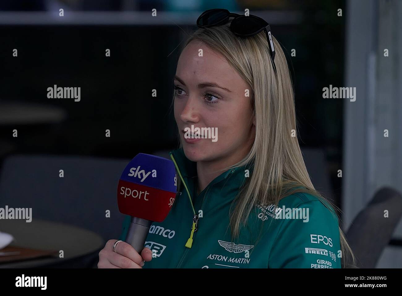 Austin, Texas, USA. 21st Oct, 2022. Oct. 21 2022: Jessica Hawkins ...