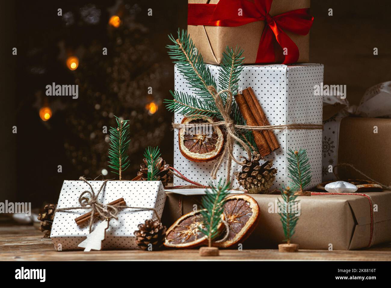 Merry christmas card stack hi-res stock photography and images - Alamy