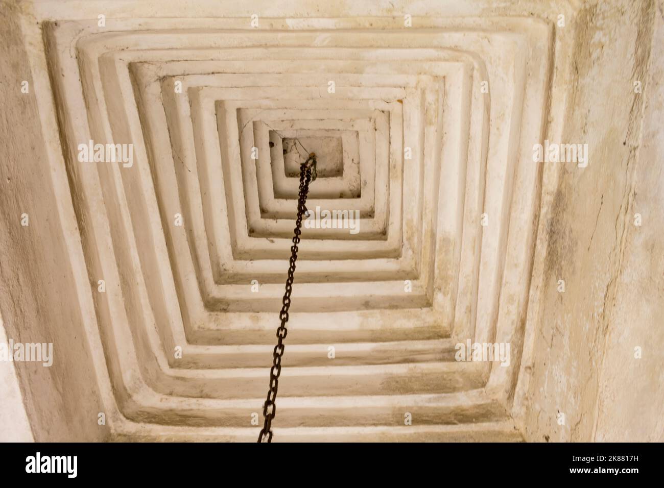 this temple is situated top of a mountain above 200 ft from sea level ...