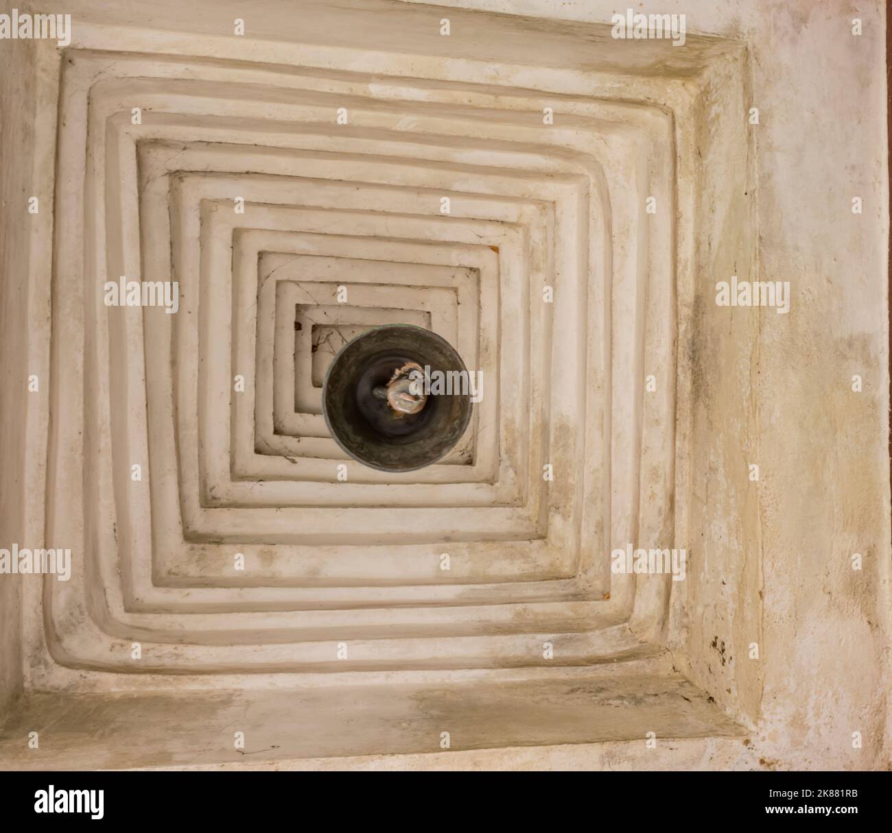 this temple is situated top of a mountain above 200 ft from sea level ...