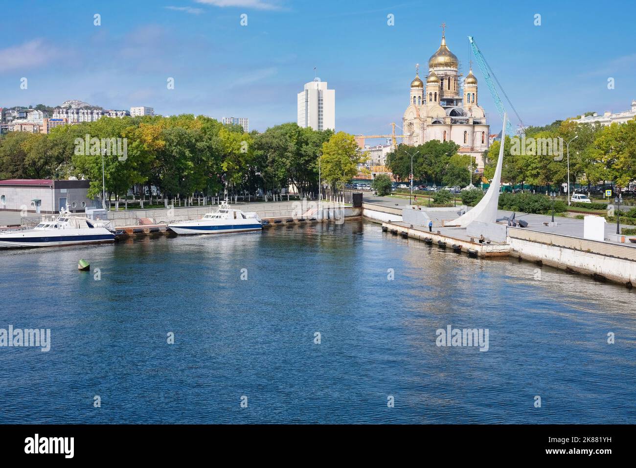 A beautiful scenery of Vladivostok, Russia Stock Photo - Alamy
