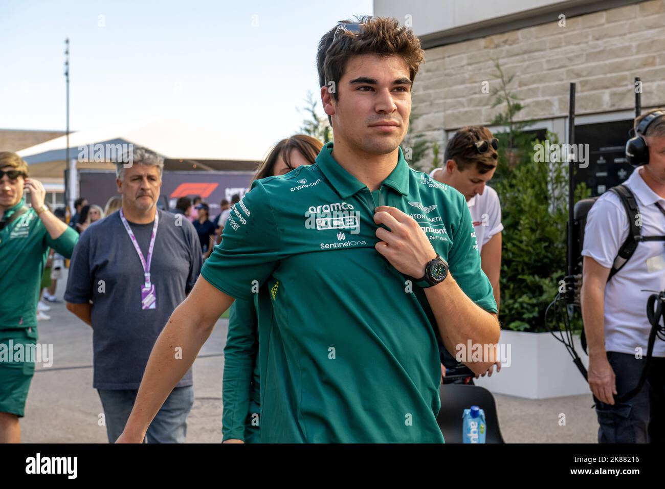 Austin, Texas, United States, 21st Oct 2022, Lance Stroll, from Canada ...