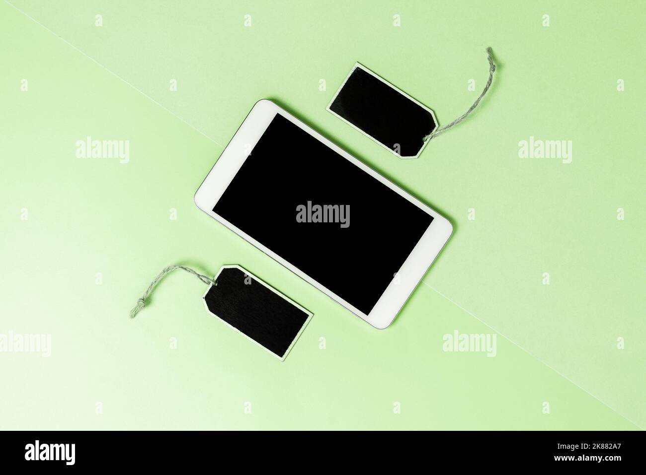 Mobile Phone Screen With Important Messages On Desk. Crutial ...