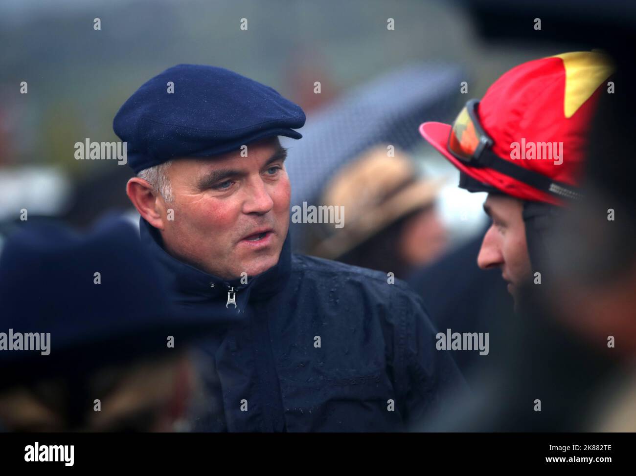 Trainer Evan Williams at Cheltenham racecourse. Picture date: Friday ...
