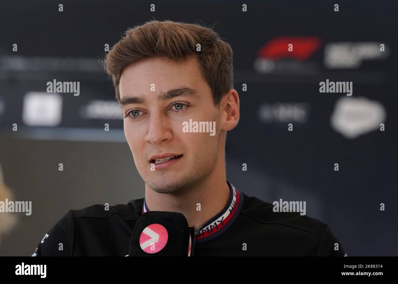 Austin, Texas, USA. 21st Oct, 2022. Oct. 21 2022: George Russell #63 ...