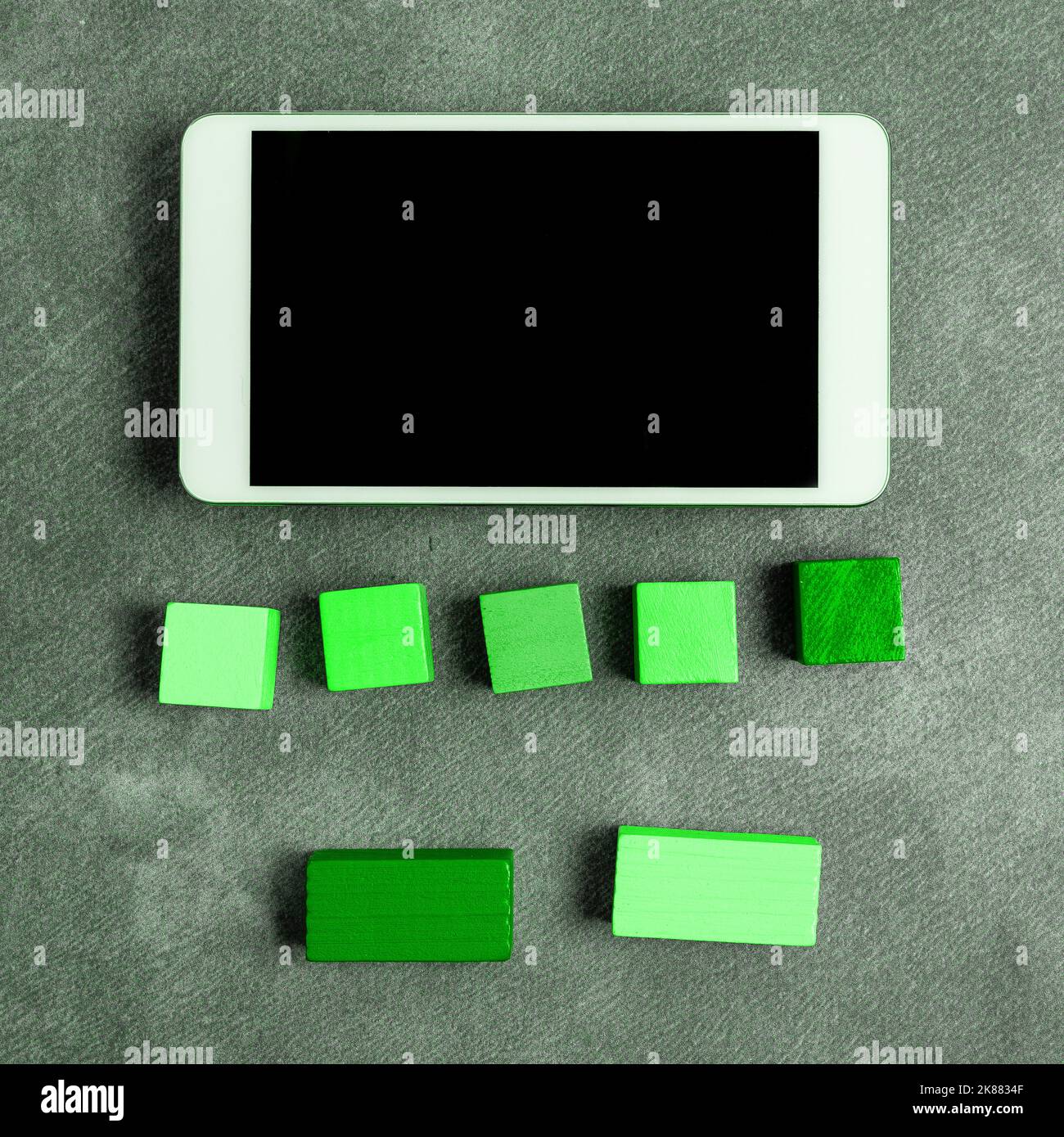 Mobile Phone Screen With Important Messages On Desk. Crutial ...