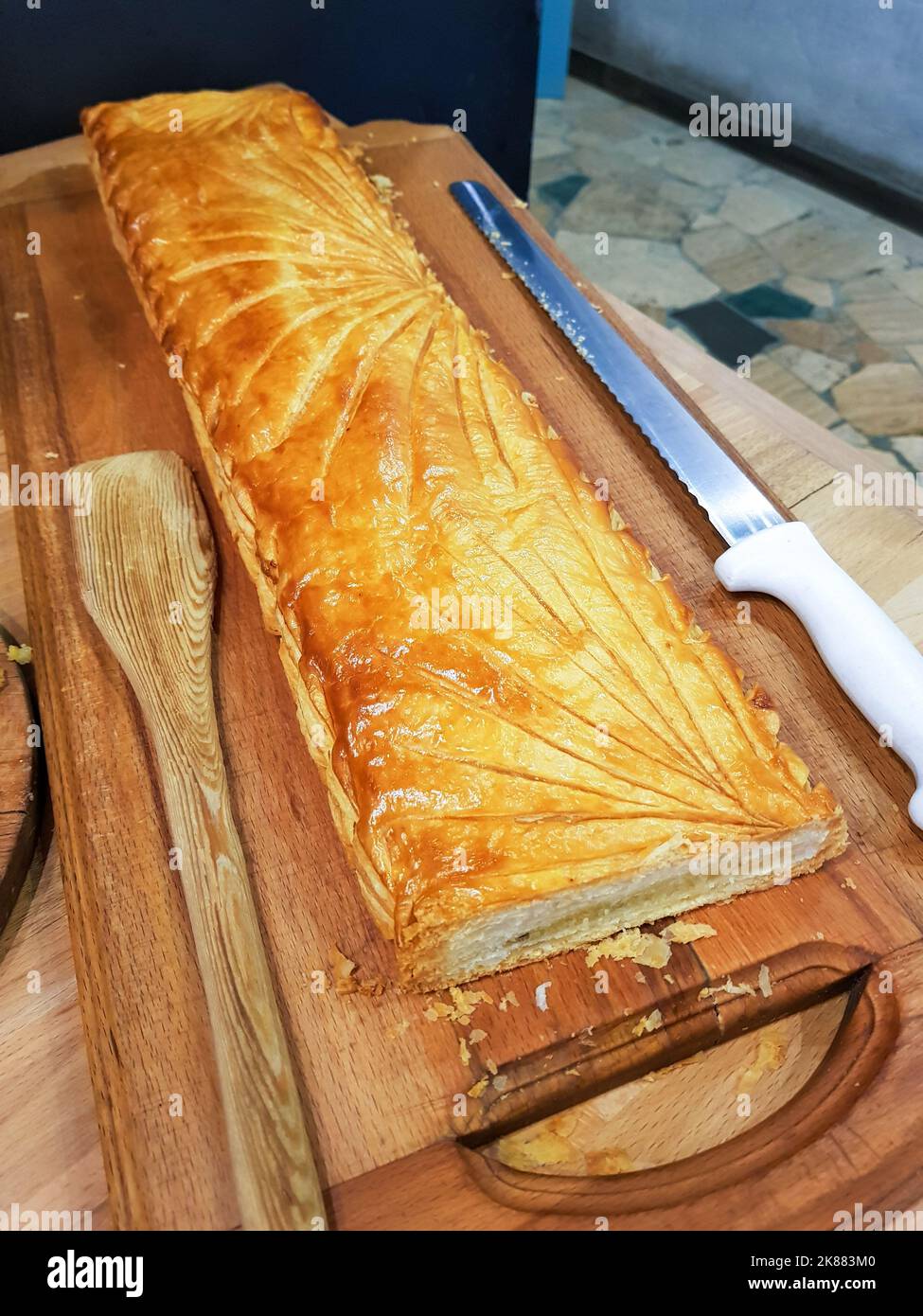 The most delicious Armenian dessert is gata Stock Photo - Alamy