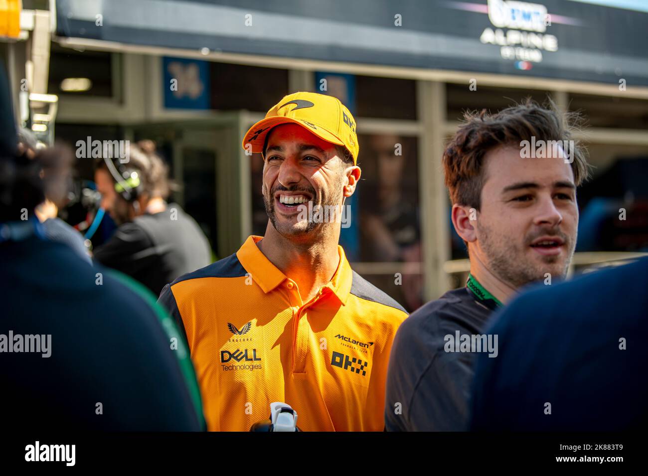 Austin, Texas, United States, 21st Oct 2022, Daniel Ricciardo, from ...