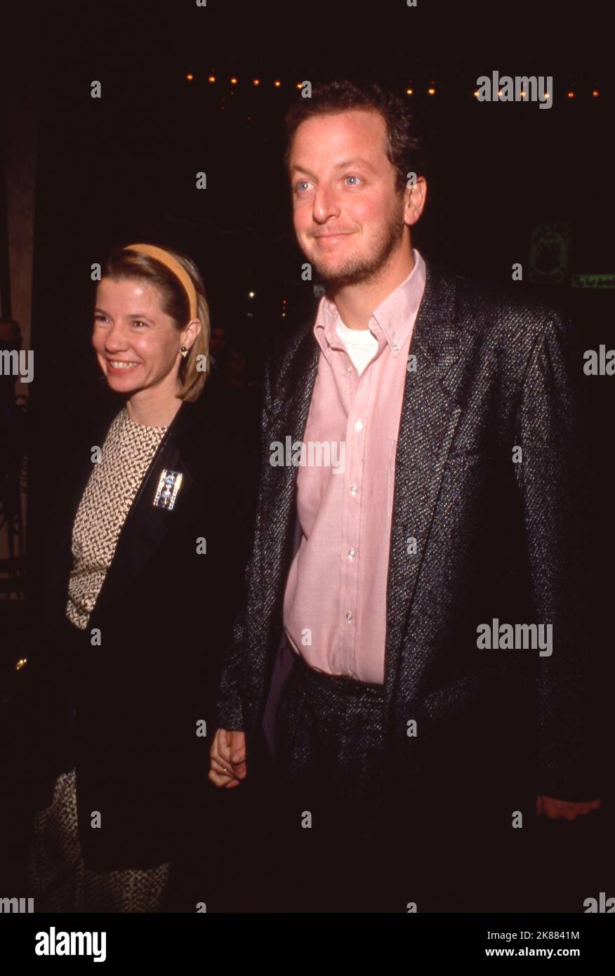 Daniel Stern and wife Laure Mattos at The Bonfire of the Vanities ...