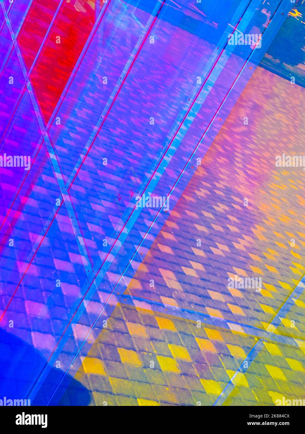 City street with paved path in daylight Stock Photo - Alamy