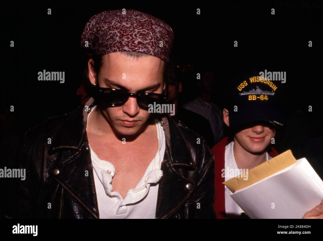 Johnny depp 1990 convention hi-res stock photography and images - Alamy