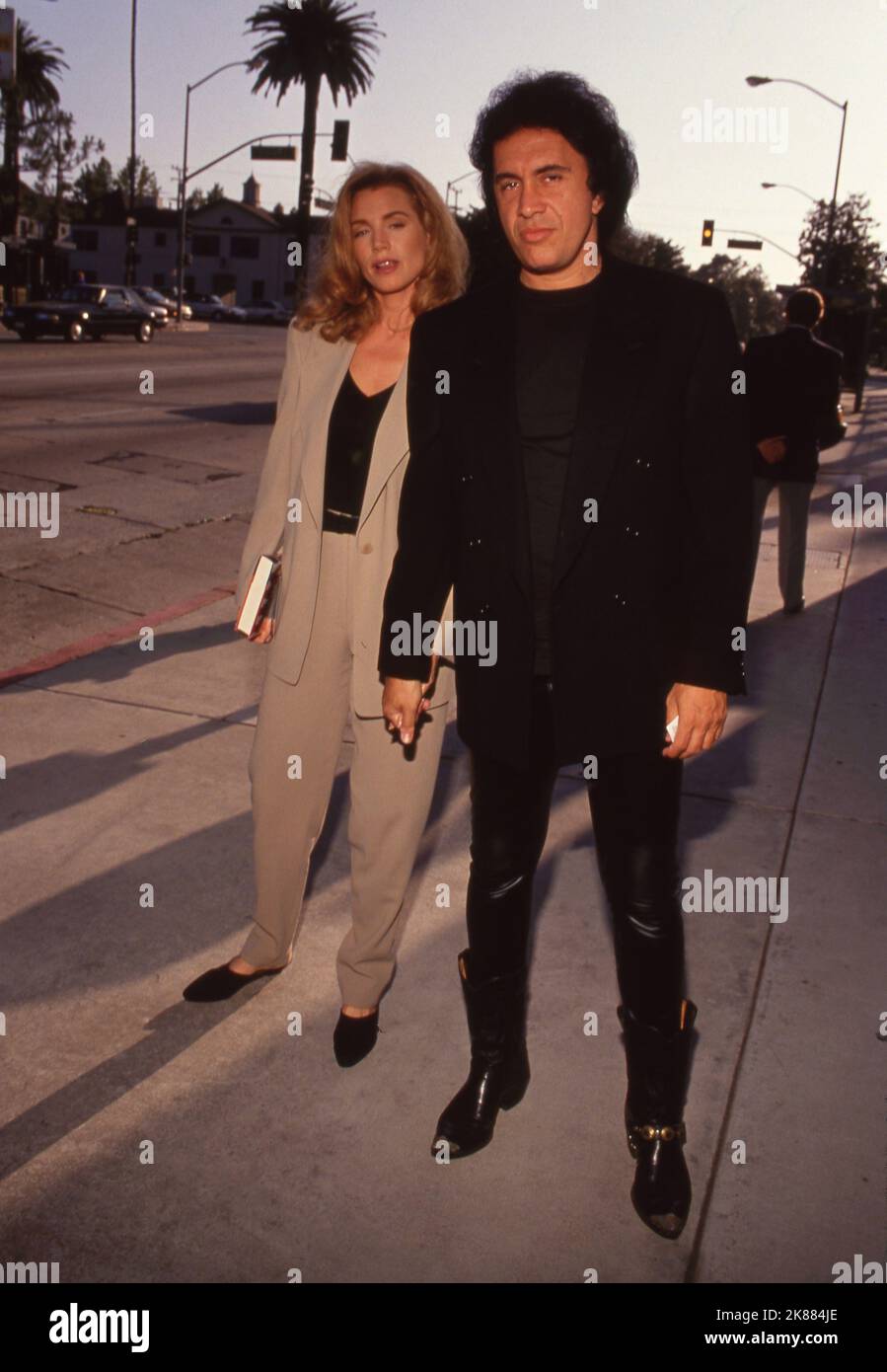 Gene Simmons with Shannon Tweed Circa 1990's Credit: Ralph Dominguez ...