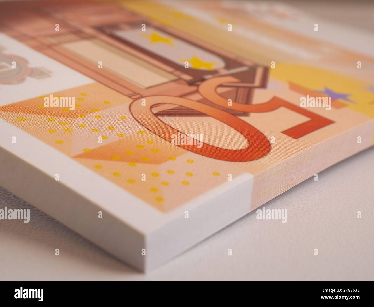 stacked several 50 euro bills Stock Photo - Alamy