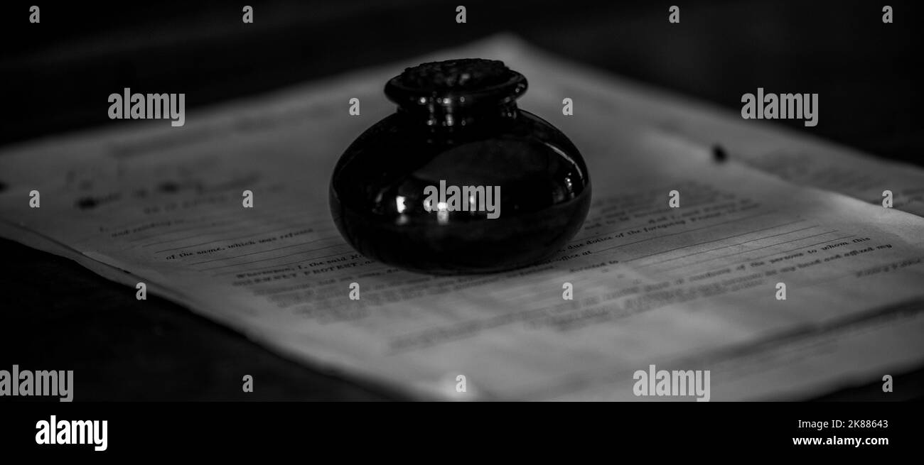 Old newspaper texture Black and White Stock Photos & Images - Alamy