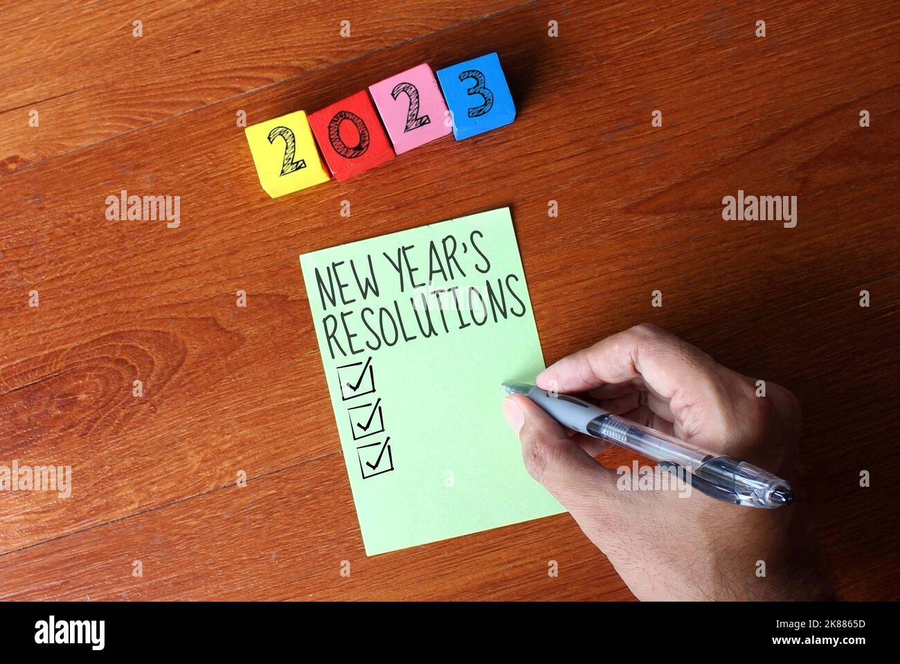 2023 resolutions hi-res stock photography and images - Alamy