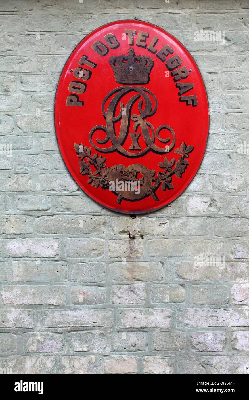 Danish postage stamp hi-res stock photography and images - Alamy